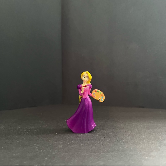 Disney | Other | Disney Princess Rapunzel Painting Pvc Figure Disney ...